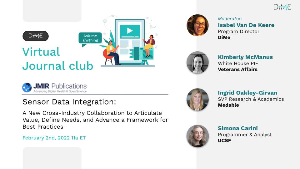 Sensor Data Integration A New Cross Industry Collaboration To Articulate Value Define Needs